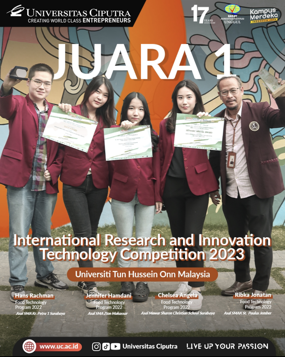 Prestasi - Food Technology Program