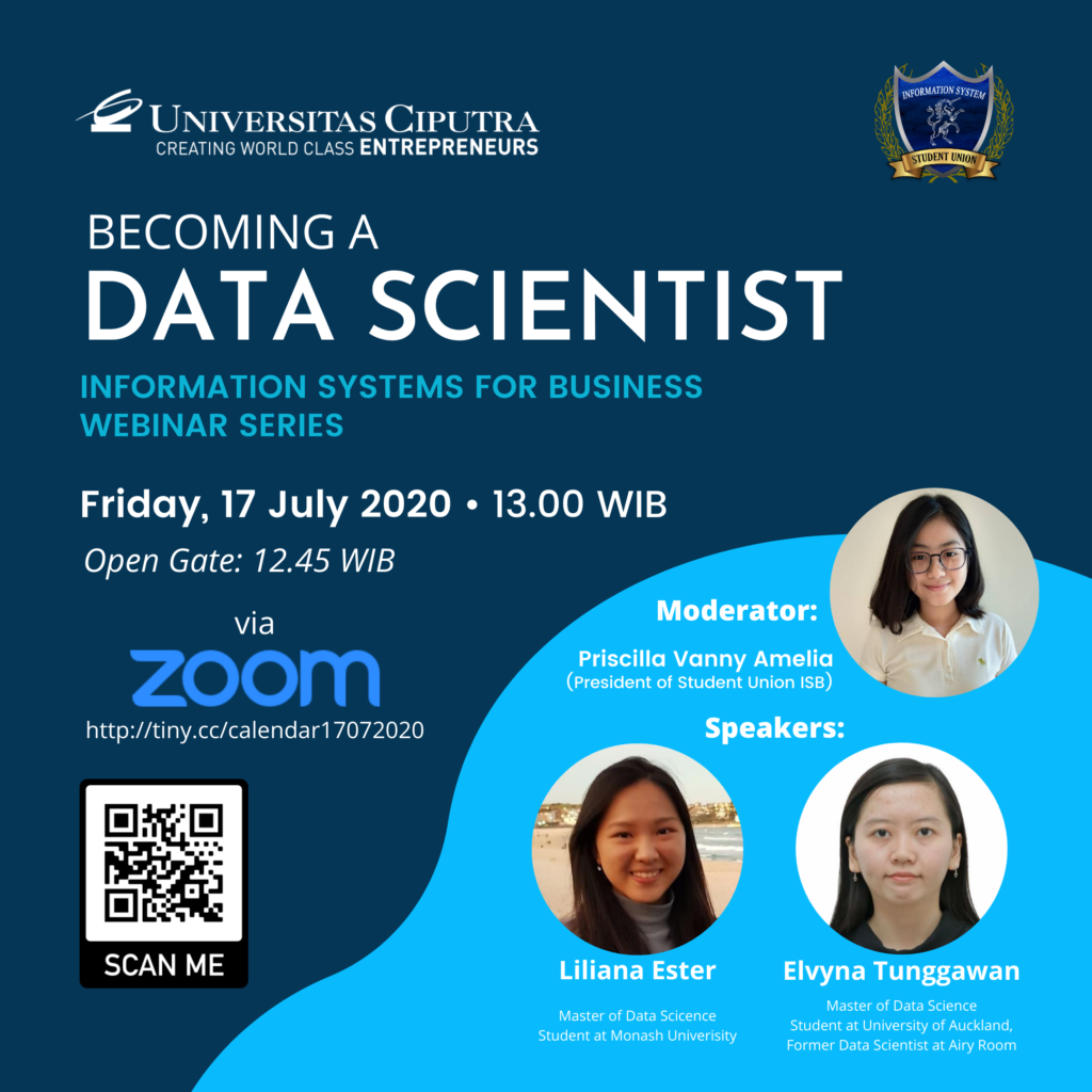 Becoming A Data Scientist - Sistem Informasi Universitas Ciputra