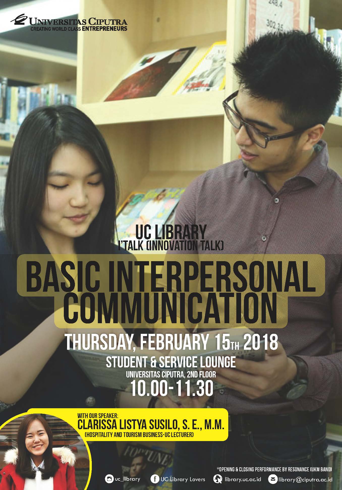iTalk: Basic Interpersonal Communication - Library