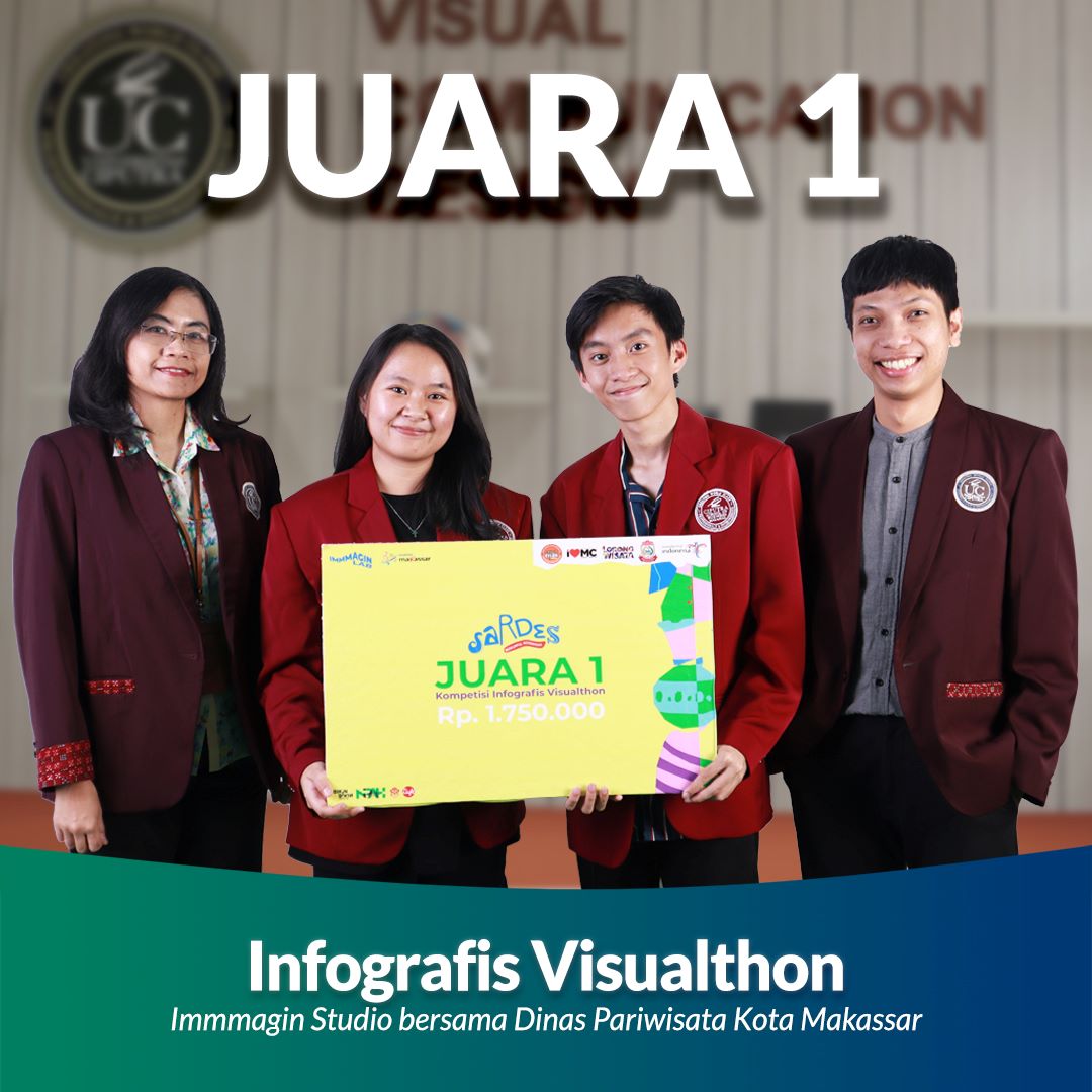 1st Place - Infografis Visualthon - Ciputra School of Business Makassar