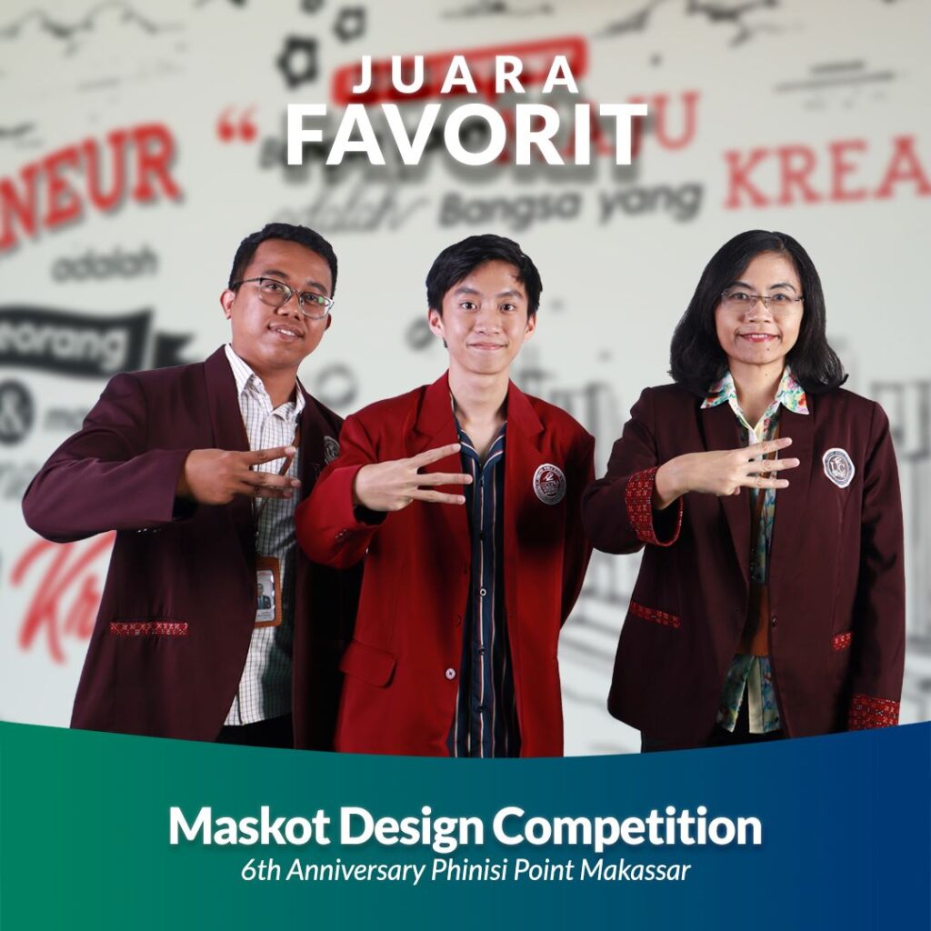 Favorite - Maskot Design Competition - Ciputra School of Business Makassar