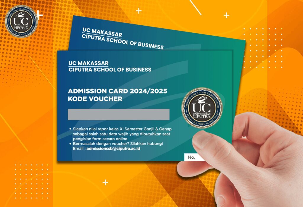 Purchase Registration Voucher - Ciputra School of Business Makassar