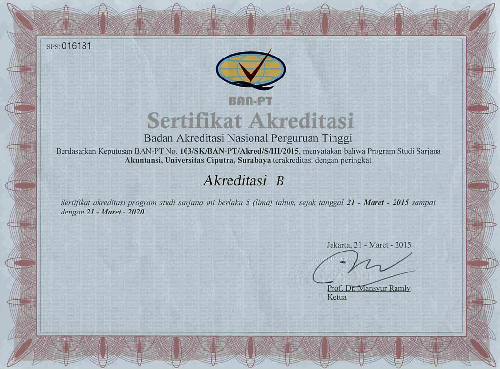 Certification & Accreditation – Quality Assurance