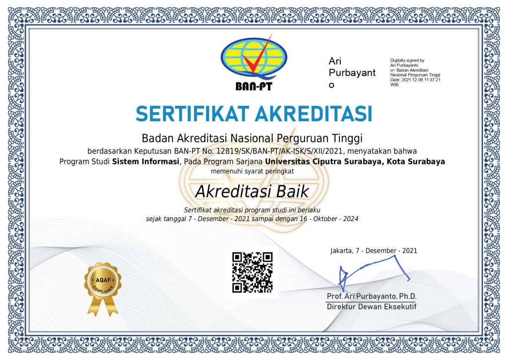 Certification & Accreditation – Quality Assurance