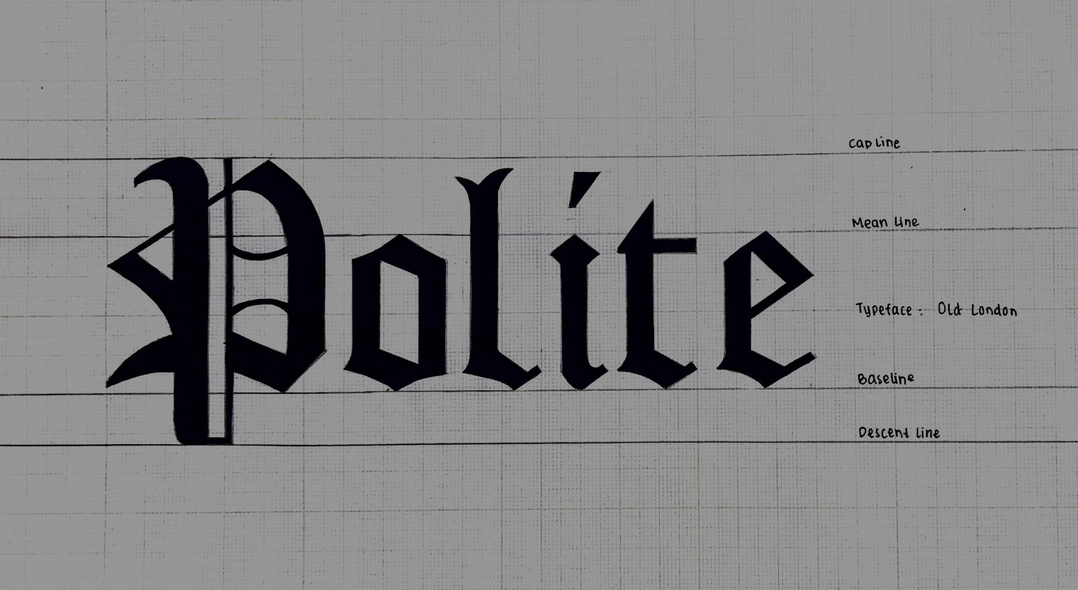 Letterform Design - Old - Program Studi Desain Komunikasi Visual Universitas Ciputra Surabaya