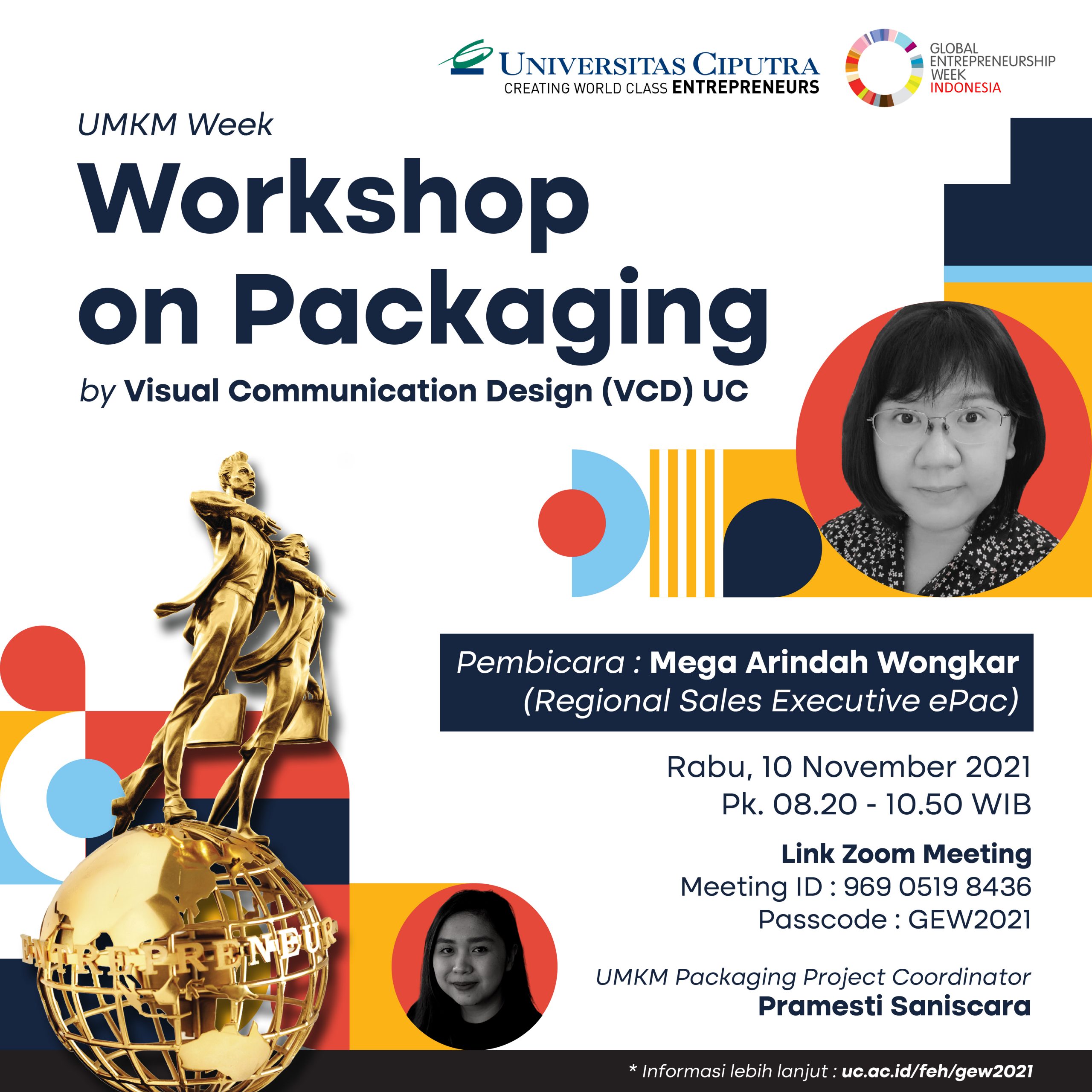 UMKM Week "Workshop on Packaging" - Program Studi Desain Komunikasi ...