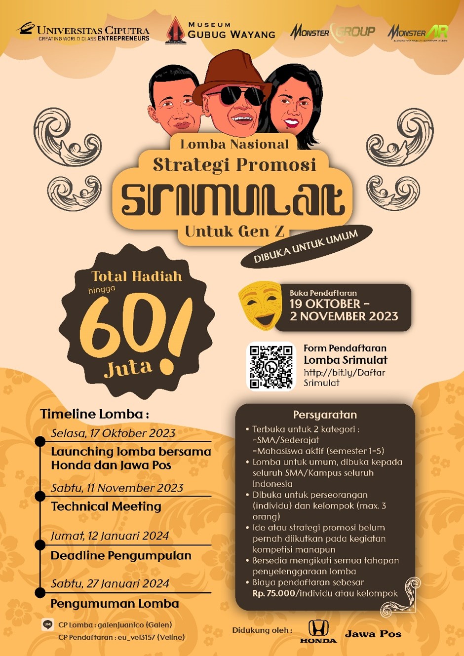 LOMBA STRATEGI PROMOSI SRIMULAT - Program Studi Desain Komunikasi ...