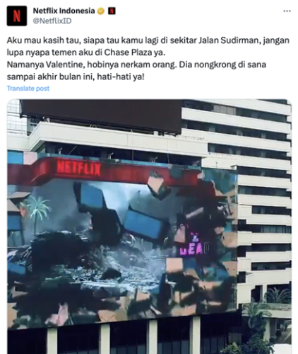 Keren! Terlihat Asli, Billboard 3D Pertama Indonesia Menjadi Sorotan ...