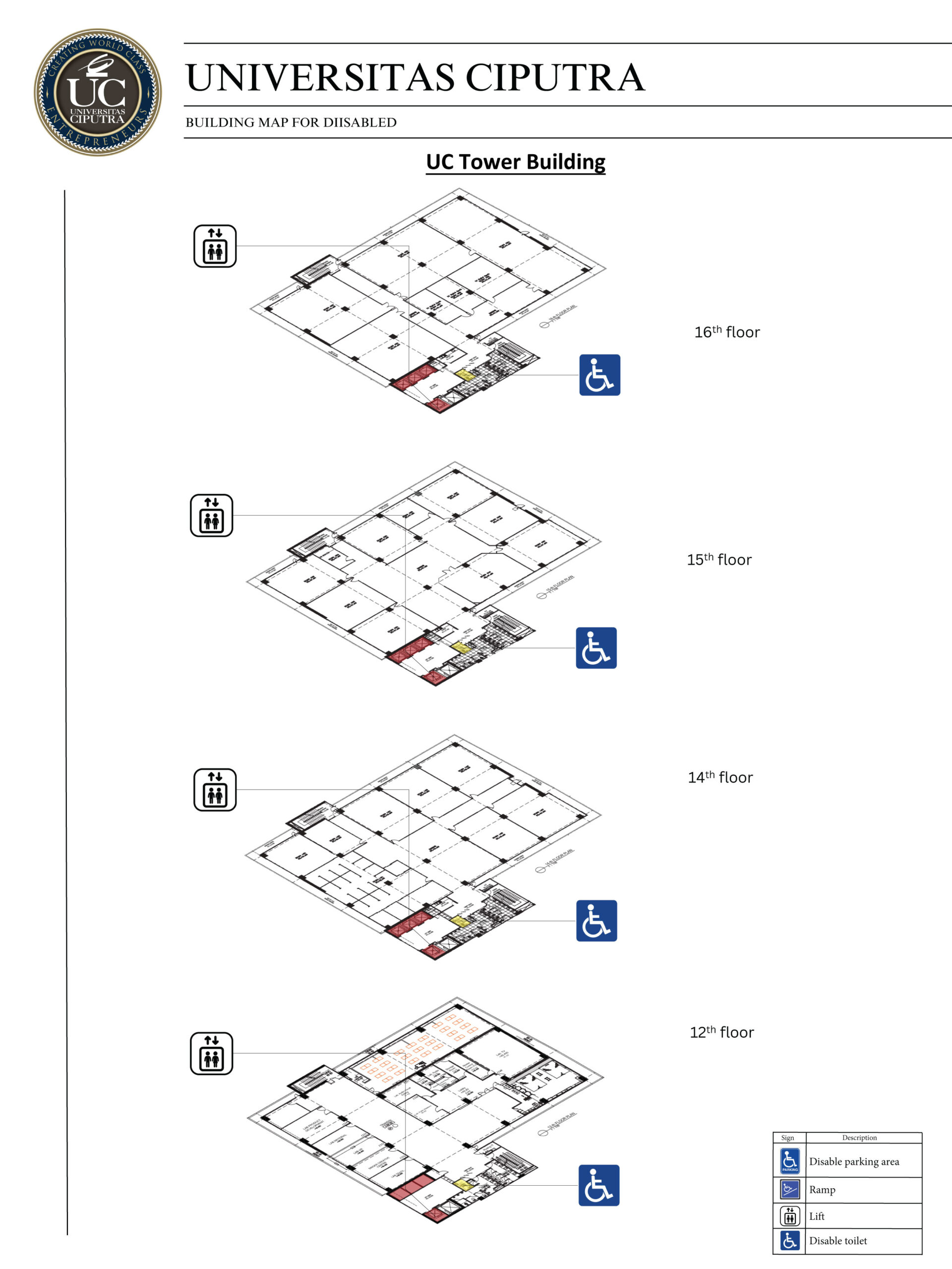 BUILDING-MAP-FOR-DISABLED3 - Universitas Ciputra