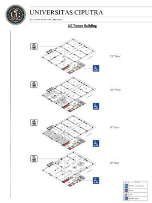 BUILDING-MAP-FOR-DISABLED4 - Universitas Ciputra