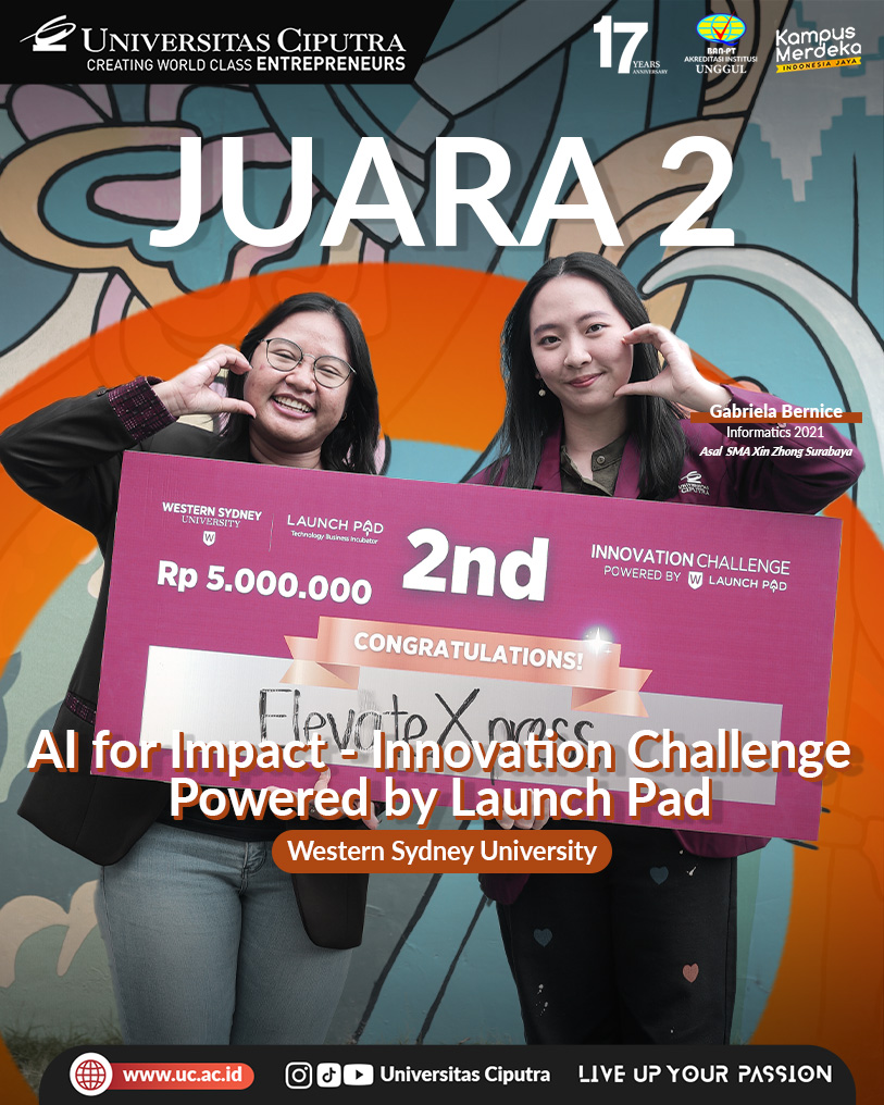 Juara 2 AI for Impact - Innovation Challenge Powered by Launch Pad ...