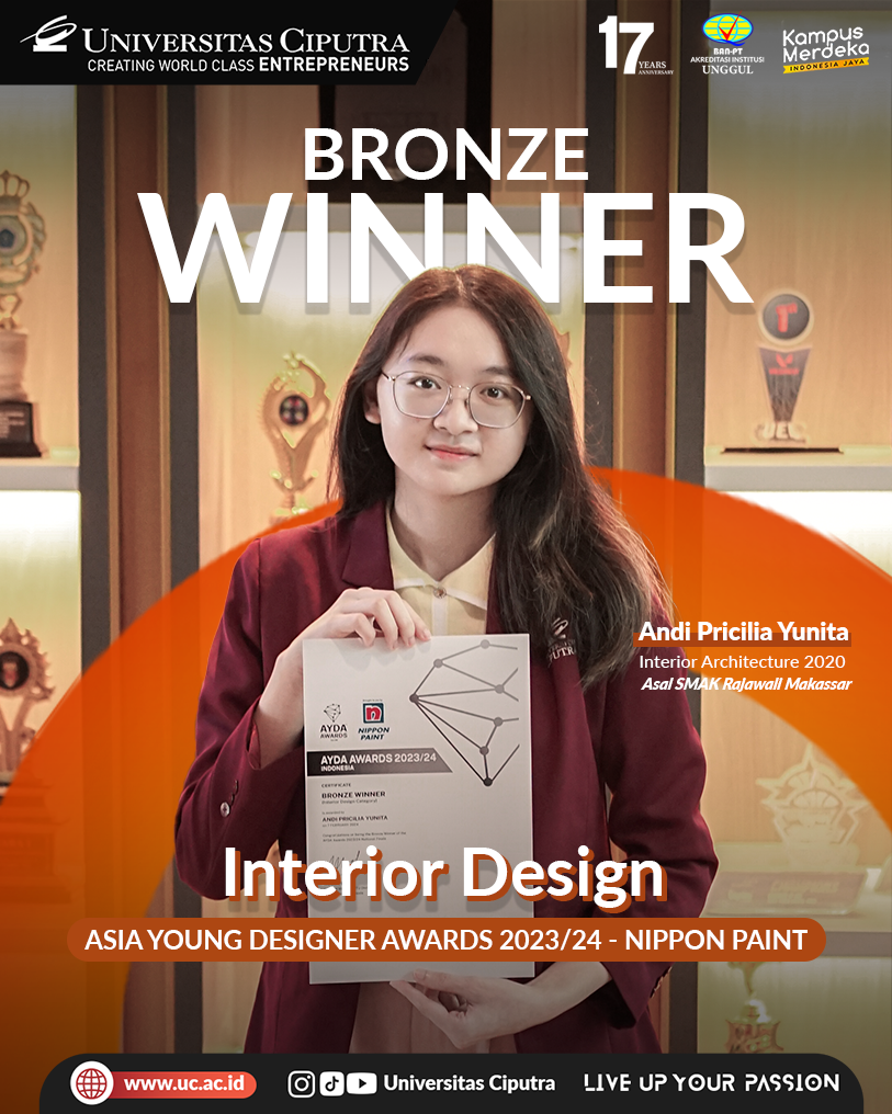 Bronze Winner Interior Design Asia young Desaigner Awards 2023/24 ...