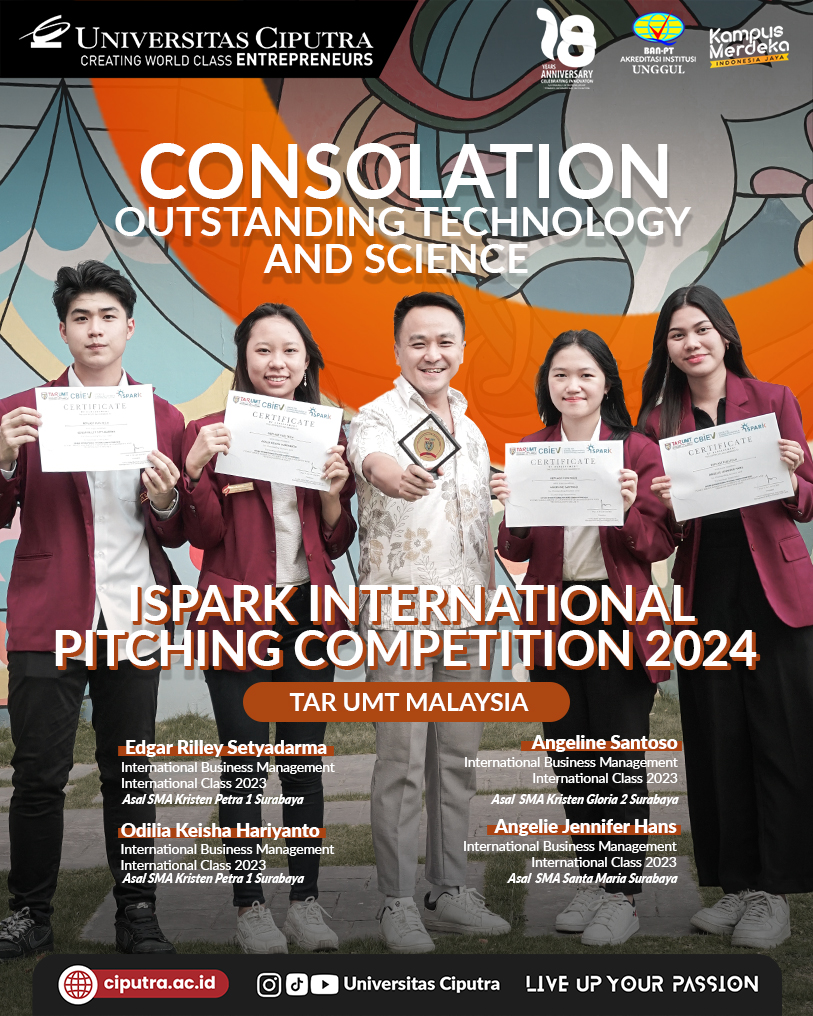 Consolation Outstanding Technology and Science Ispark International Pitching Competition 2024 ...