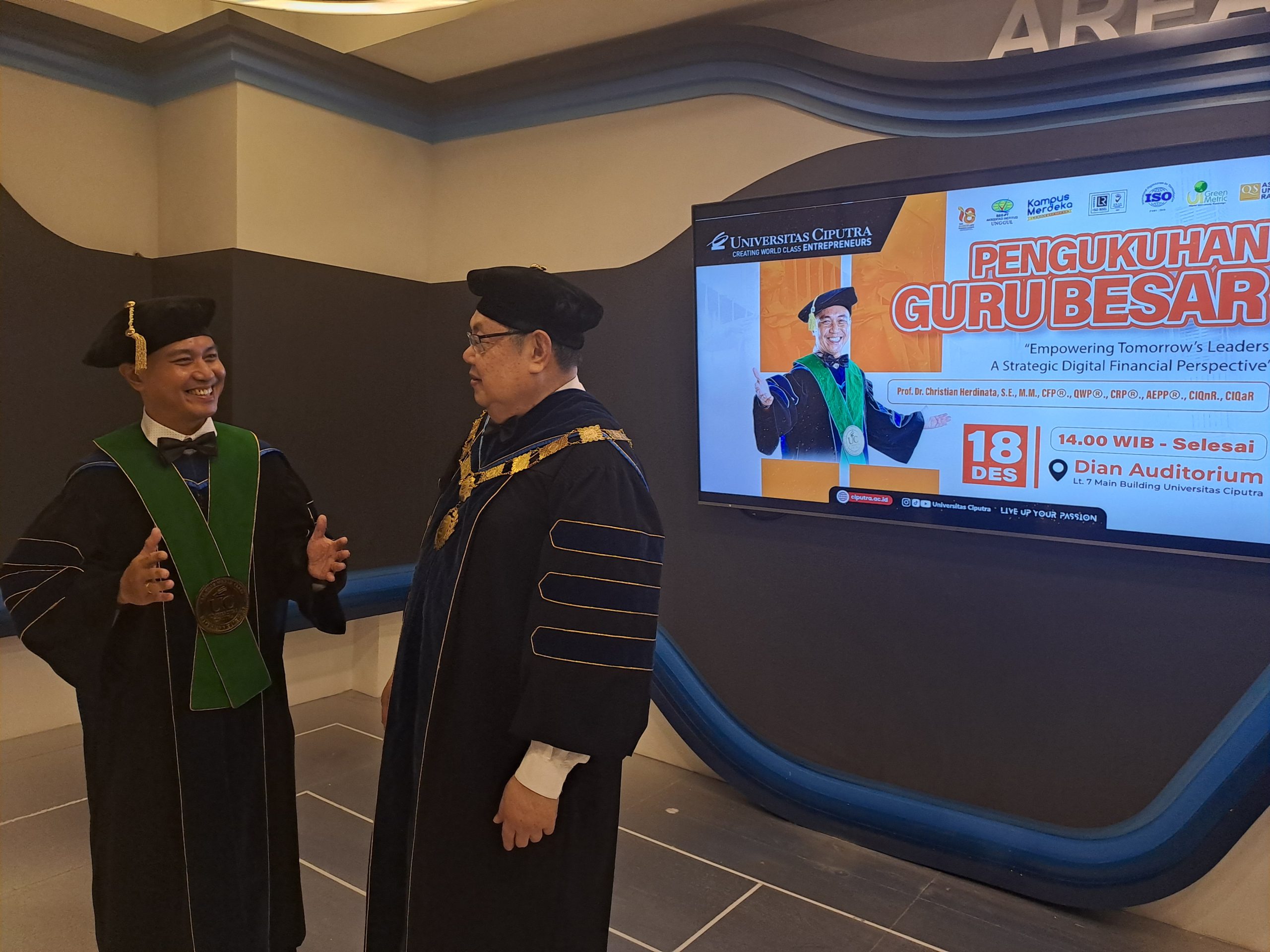 Universitas Ciputra Kukuhkan Guru Besar Bidang Finance, Ciptakan Riset ...